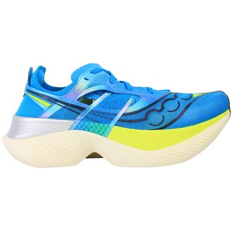 Saucony Endorphin Elite Damen Lauf Schuhe Blau