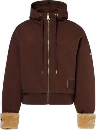 Goldbergh Seika Zip Up Hoodie - - Sport - Damen - Braun - S