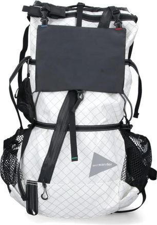 And Wander Rucksäcke - Minimalist White Bag With Smooth Texture - Gr. unisize - in Weiß - für Damen