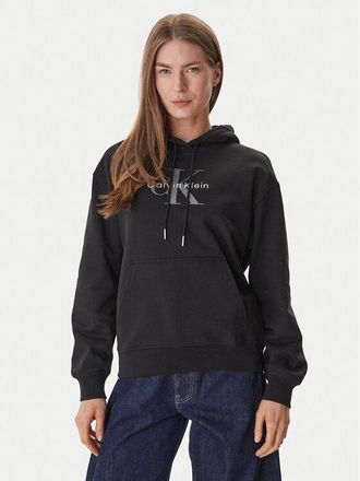Calvin Klein Sweatshirt LV047E221G Schwarz Regular Fit