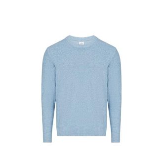 Au Printemps Paris Pullover aus Baumwollmischung - Blau