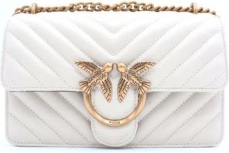 Pinko Pinko, Femme, Sacs, Blanc, Taille: ONE Size Love Icon Mini