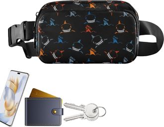 Generic Taillentasche f&uuml;r Damen, modische H&uuml;fttasche, wasserdichte G&uuml;rteltasche f&uuml;r Frauen, kompakte modische G&uuml;rteltasche f&uuml;r Reisen, Radfahren, Wandern, D, 
