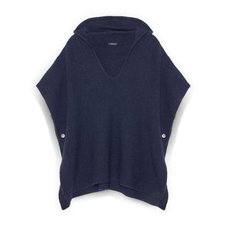 Fiorella Rubino Damen, Strickwaren, Blau, M/LGr&ouml;&szlig;e