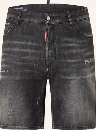 Dsquared2 Jeansshorts schwarz