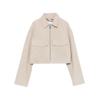 Anine Bing Femme, Vestes, Beige, Taille: 40 FR Veste L&eacute;g&egrave;re