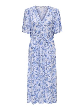 Only Onlhalia Life S/S Midi Dress WVN Noos