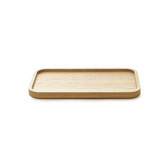 NORMANN COPENHAGEN Tablett, Eiche, braun, 32x20 cm