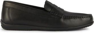 Geox Homme U Ascanio C Moccasine, Noir, 39 EU
