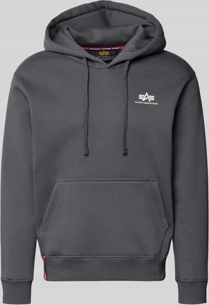 Alpha Industries Hoodie mit Label-Details