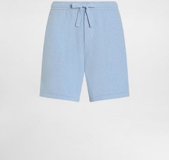 Dolce & Gabbana Smooth Knit Shorts - Mann Hosen Und Shorts Azure 52