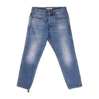 Don the Fuller Helle Karottenjeans mit 5 Taschen - - Jeans - Herren - Blau - W36