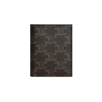 Celine Bifold-Geldb&ouml;rse aus Triomphe Canvas - - Accessories - Herren - Braun - ONE SIZE