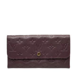 Louis Vuitton Portefeuille &agrave; rabat Pre-owned - Femme - Pre-owned - Violet - Taille: ONE Size