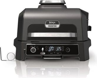 Ninja Woodfire Pro xl électrique Barbecue électrique noir, acier inoxydable Y261723