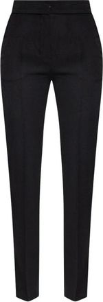 Jacquemus Femme, Pantalons, Noir, Taille: 42 FR Tibau Pleat-Front Pantalons