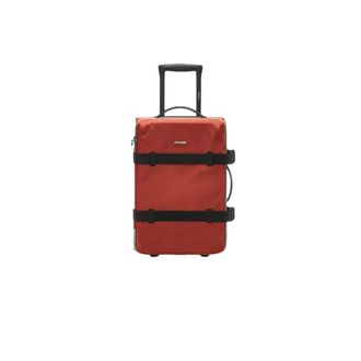 K-Way Valise Blossac Rouge et Noir - Homme - Valises - Rouge - Taille: ONE Size