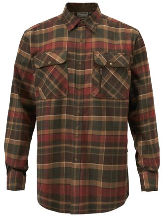 Pinewood Herren Prestwick Exclusiv Hemd - Lang&auml;rmeliges Baumwollhemd f&uuml;r EIN angenehmes Tragegef&uuml;hl mit praktischen Taschen und Knopfleiste - Vielseitig & stil