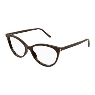Saint Laurent Cat-eye Rahmen - - Accessories - Damen - Braun - 53 MM