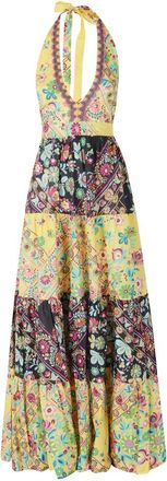 Miss Bikini Femme, Robes, Multicolore, Taille: ONE Size Abito Patchwork Folk