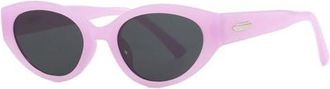 Generic Lunettes de soleil pour femme en forme doeil de chat UV400 pour femmes, lunettes de soleil pour voyage, conduite, violet gris 2026