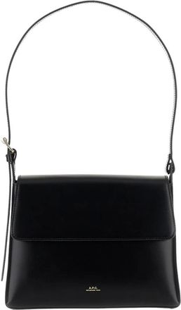 A.P.C. A.p.c., Femme, Sacs, Noir, Taille: ONE Size Virginie Flap Bag