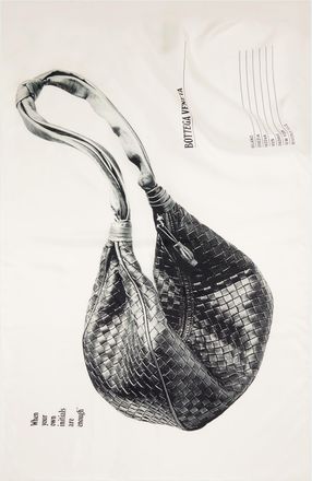 Bottega Veneta Bedrucktes Halstuch Aus Seidentwill - Bottega Veneta