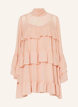 Gestuz Kleid Gzchiffany Mit Volants rosa