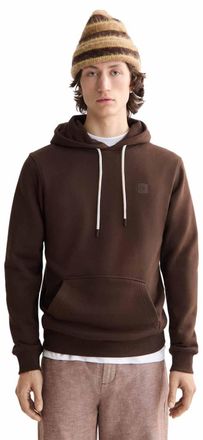 Scotch & Soda Seasonal Core Kapuzenpullover mit regul&auml;rer Passform mit Logo, Demitasse 201, XXL