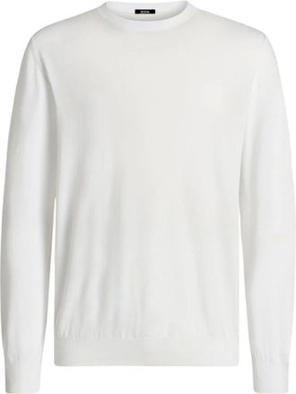 Kiton Homme, Pulls, Blanc, Taille: 3XL Pull &agrave; Manches Courtes et Col Rond en Pur Coton