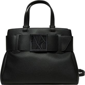 A|X Armani Exchange Femme, Sacs, Noir, Taille: ONE Size Susie Soft Handbag