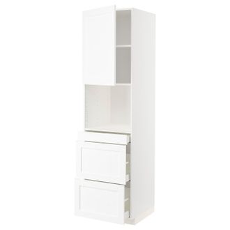 IKEA METOD / MAXIMERA HS f Kombimikro m Tür/3 Schub