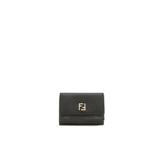 Fendi FF Mini Trifold Geldb&ouml;rse - - Accessories - Damen - Schwarzk - ONE SIZE