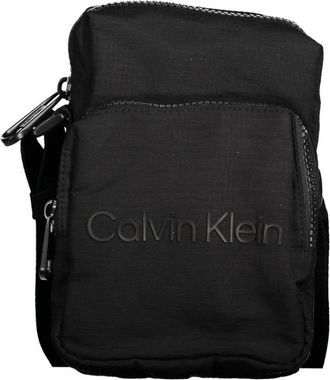 Calvin Klein Homme, Sacs, Noir, Taille: ONE Size Sac bandouli&egrave;re en nylon