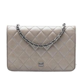 Chanel Pre-owned Mini Flap Bag - - Pre-owned - Damen - Grau - ONE SIZE