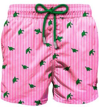 MC2 Saint Barth Short de bain stretch &agrave; imprim&eacute; fleuri