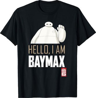 Disney Big Hero 6 TV Series Baymax Hello T-Shirt