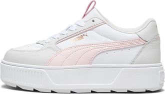 Puma Karmen Rebelle Damen-Sneaker, Puma Wei&szlig;, Frostrosa, Federgrau, 38 EU