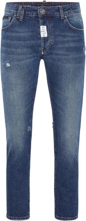 Philipp Plein Homme, Jeans, Bleu, Taille: W32 Denim Jeans skinny