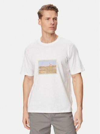 Jack & Jones Jack & Jones T-Shirt Montauk Photo 12290890 Wei&szlig; Regular Fit