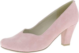 Hirschkogel Damen Trachten Pumps, rosa, 36 EU