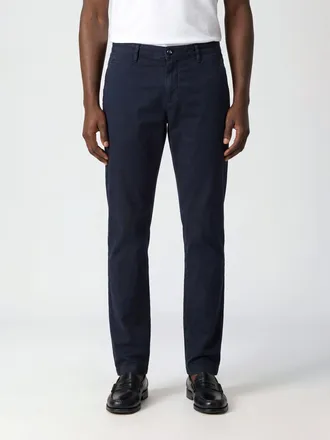 Jacob Cohen Slim-Fit Chino-Hose aus Baumwolle mit schr&auml;gen Eingrifftaschen