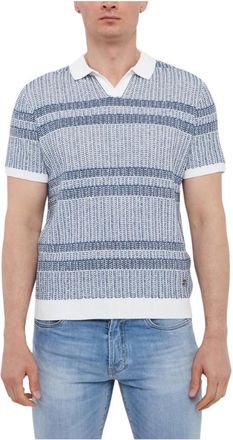 Liu Jo Homme, Pulls, Bleu, Taille: M Maille encolure en V