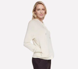 Skechers Kapuzenpullover Womens Hoodie atmungsaktiv, normale L&auml;nge, weiches Doppelstrick