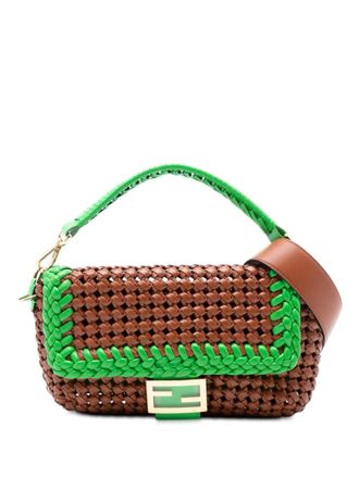 Fendi sac &agrave; main Baguette m&eacute;dium (2010-2025) - Marron