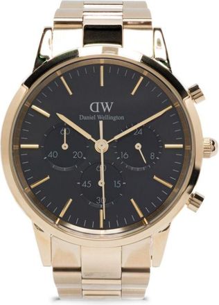 Daniel Wellington Iconic Chronograph Link 42mm - Schwarz