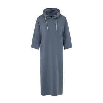 Marc Cain Damen, Kleider, Blau, 2XLGr&ouml;&szlig;e