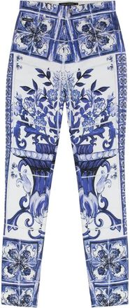Dolce & Gabbana Femme, Pantalons, Bleu, Taille: 36 FR Jeans