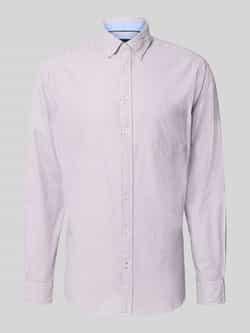 Christian Berg Regular Fit Freizeithemd mit Button-Down-Kragen