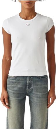 Diesel Femme, Tops, Blanc, Taille: 42 FR T-Angie-Od T-Shirt
